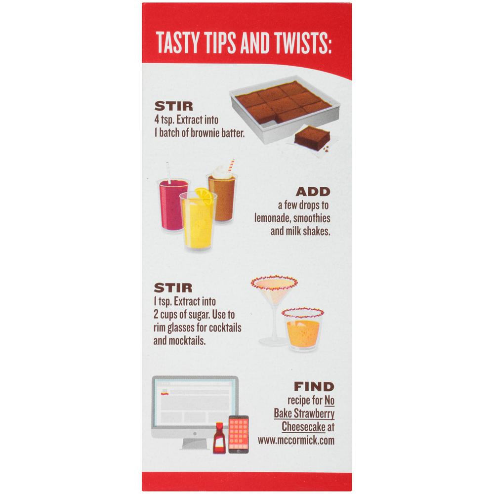 McCormick Strawberry Extract, 2 OZ