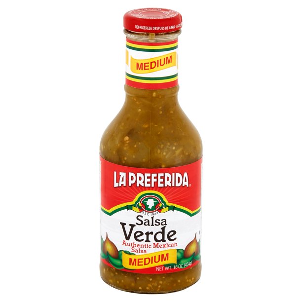 La Preferida Salsa Verda, Medium , 16 OZ