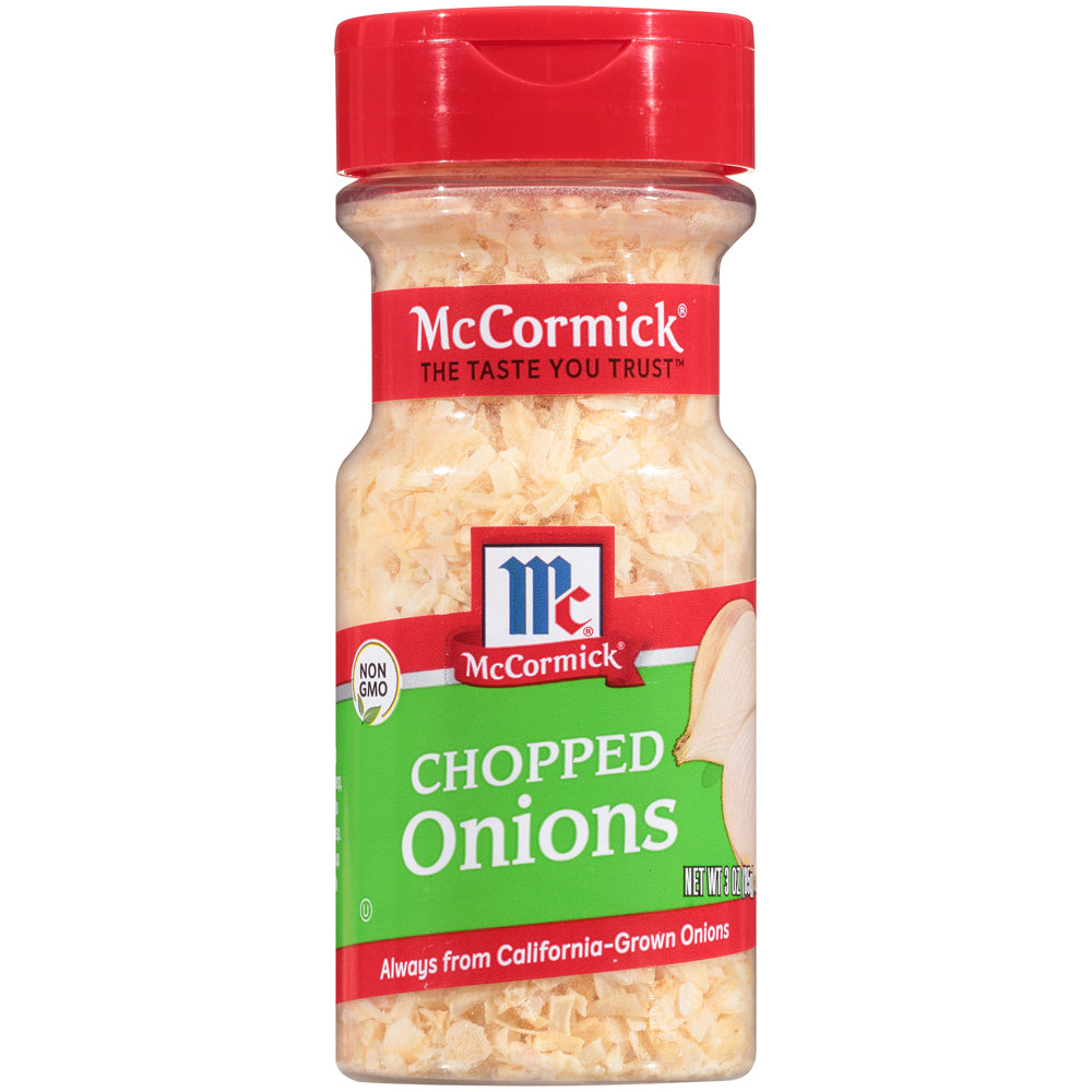 McCormick Onions, Chopped, 3 OZ