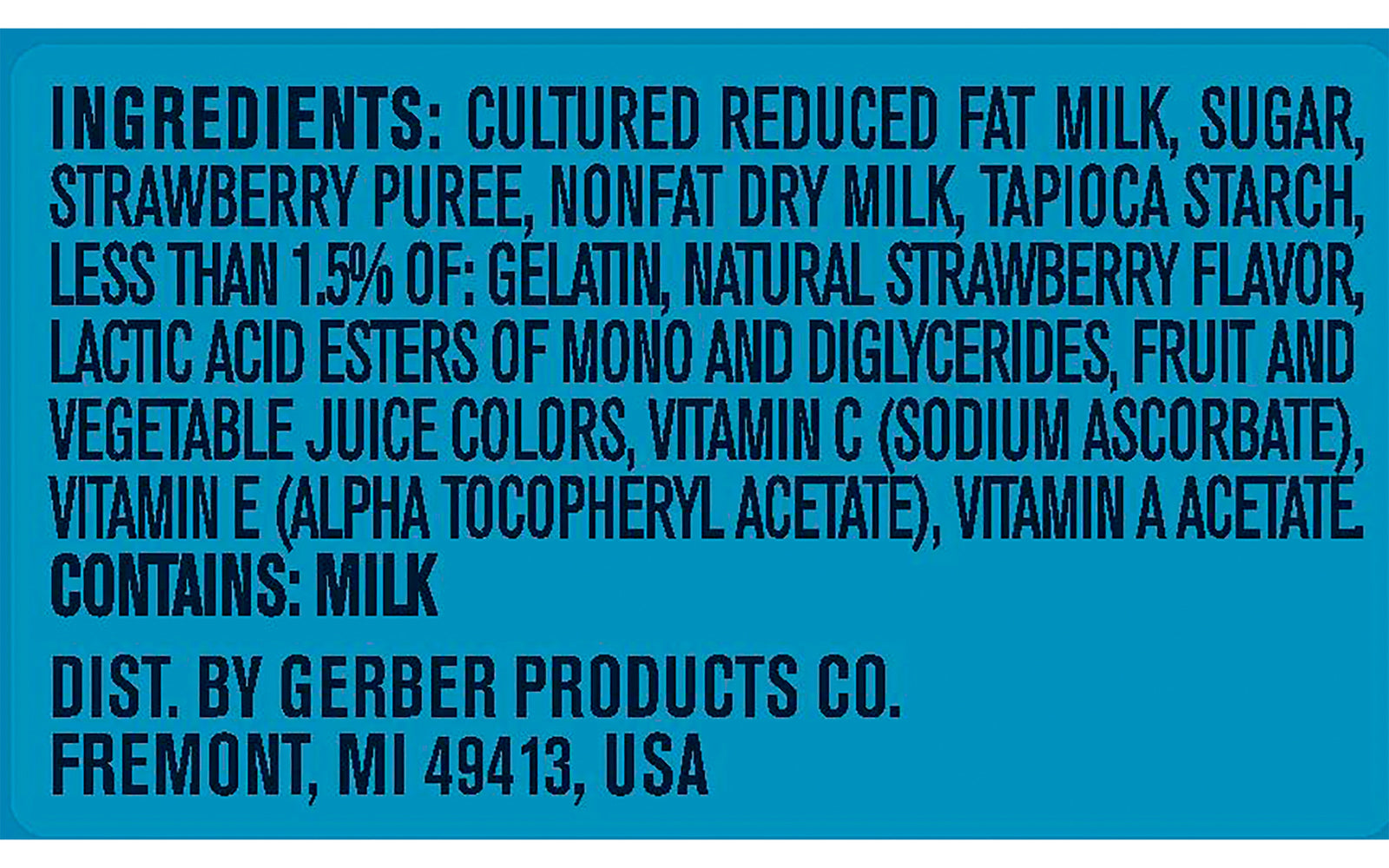 Gerber Yogurt Melts, Strawberry, 1 OZ