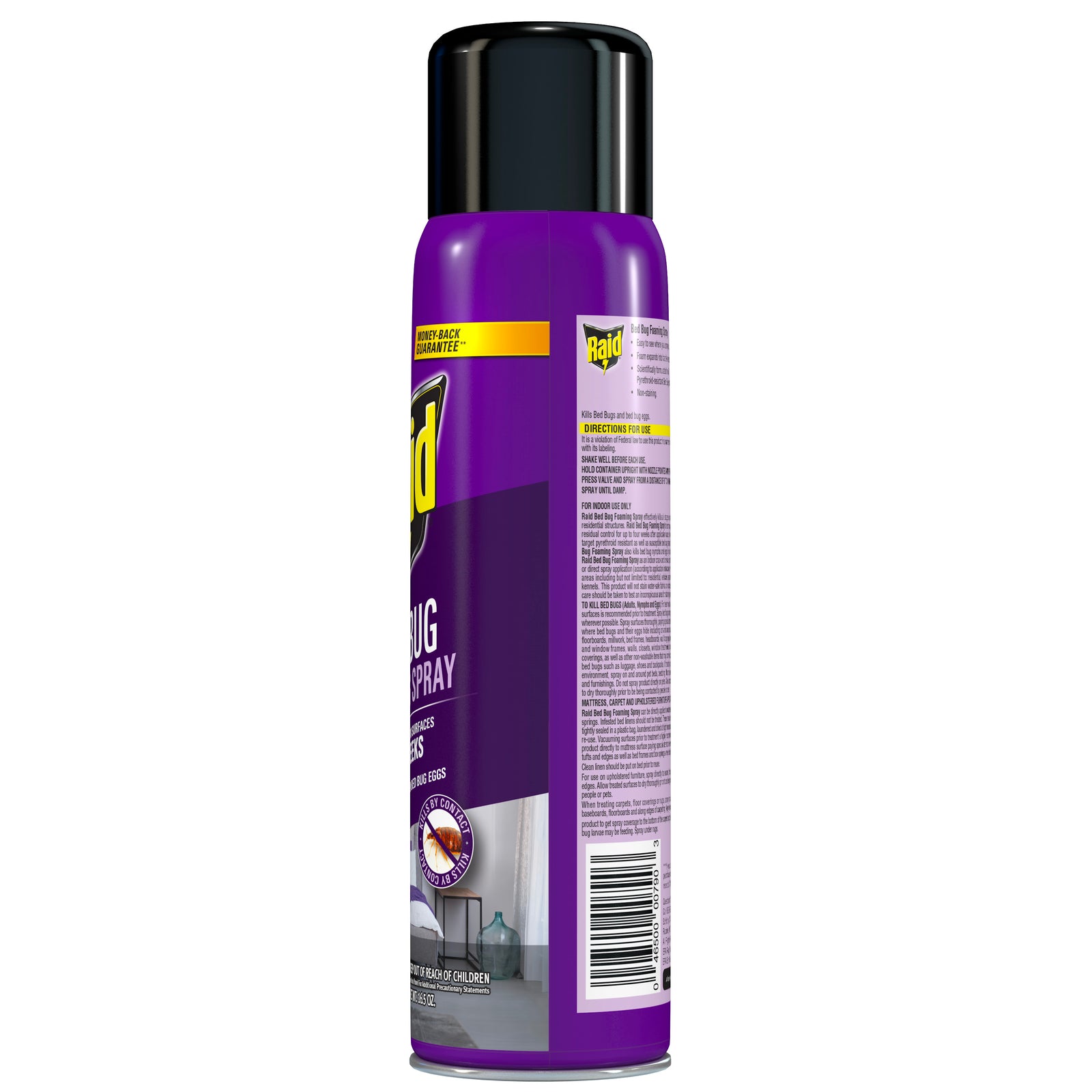 Raid Bed Bug Foaming Spray, 16.5 oz